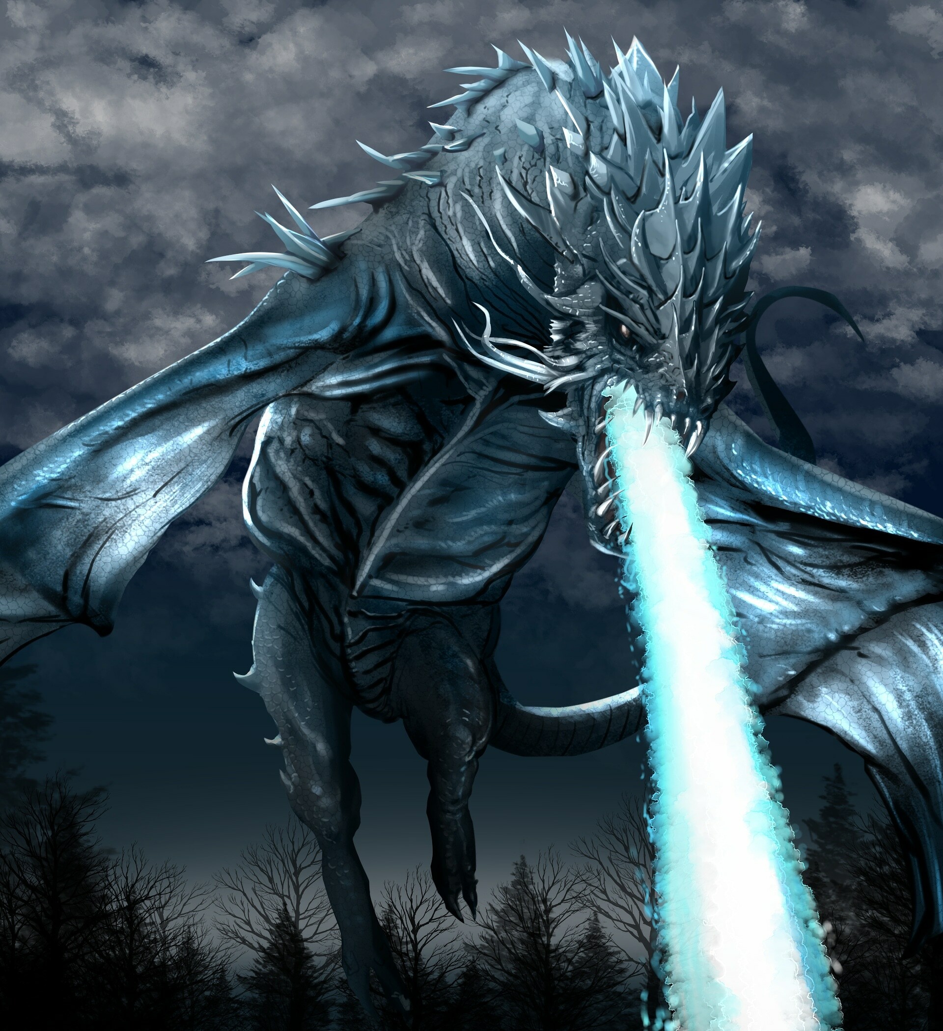 Cool Ice Dragon Backgrounds