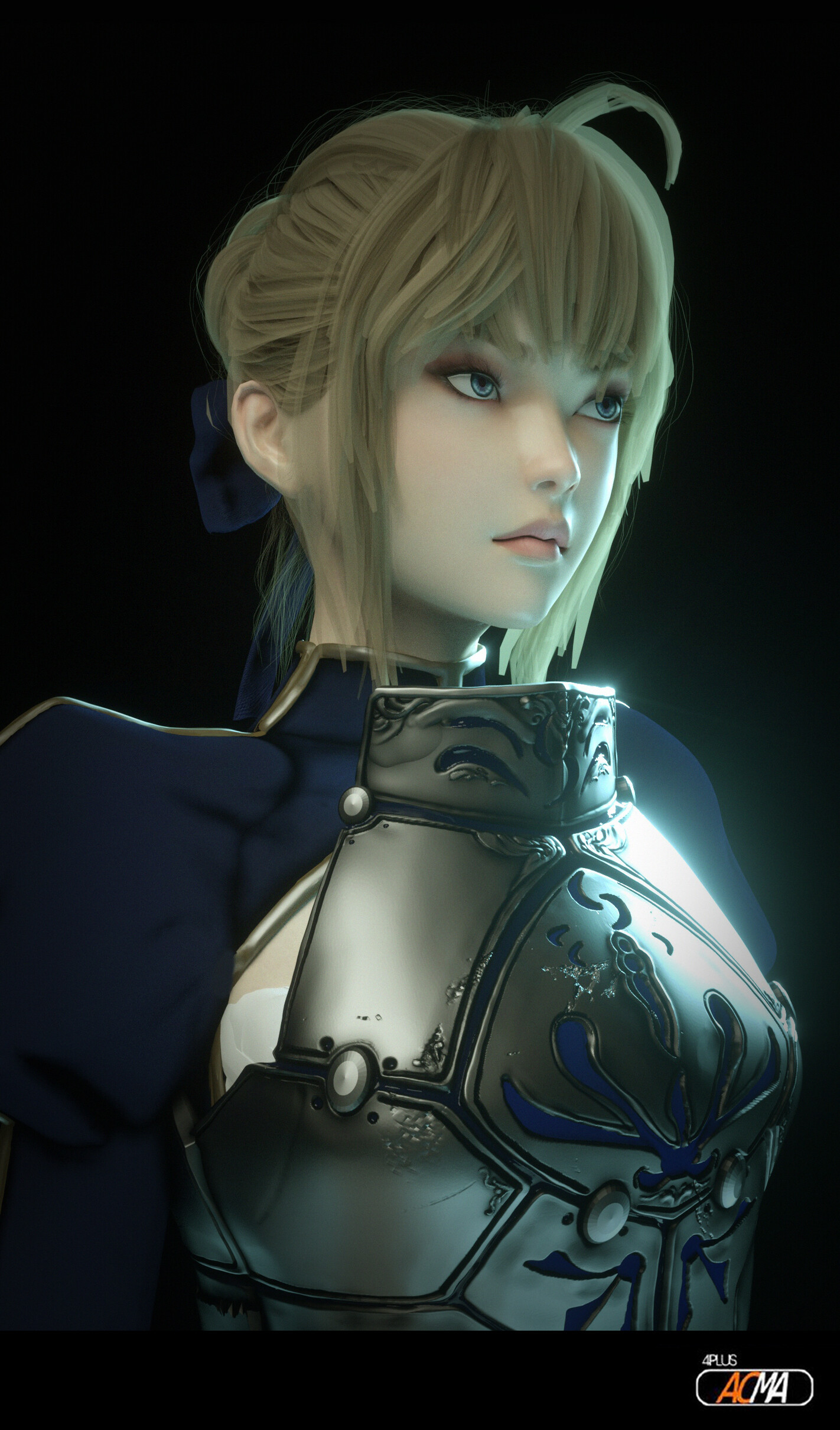 ArtStation - Saber fan art