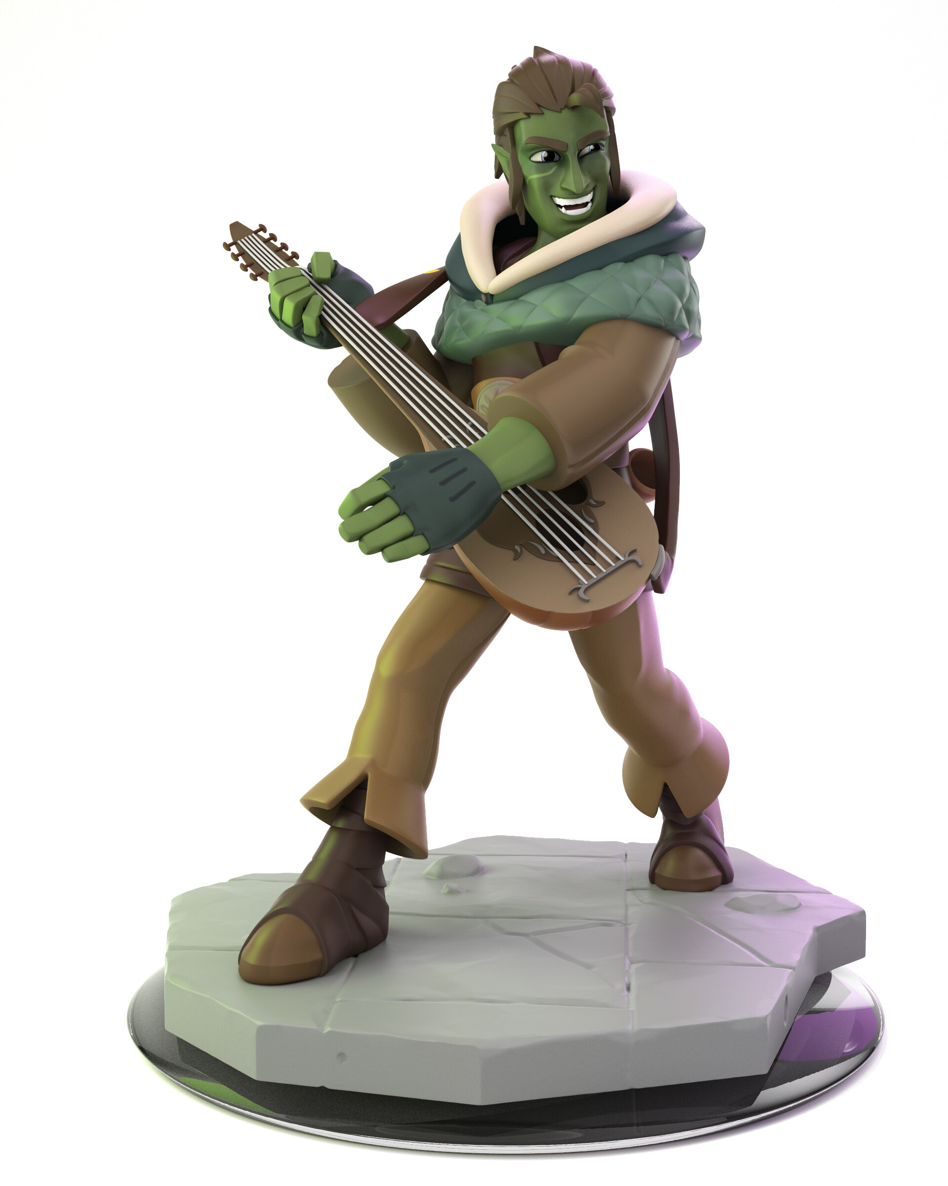 ArtStation - Dob - the half-orc bard
