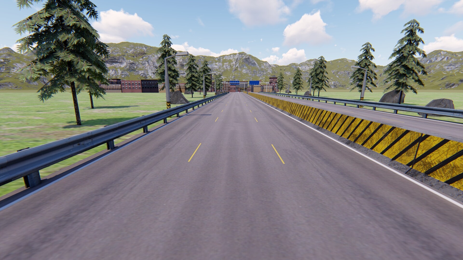 ArtStation - Endless car drive