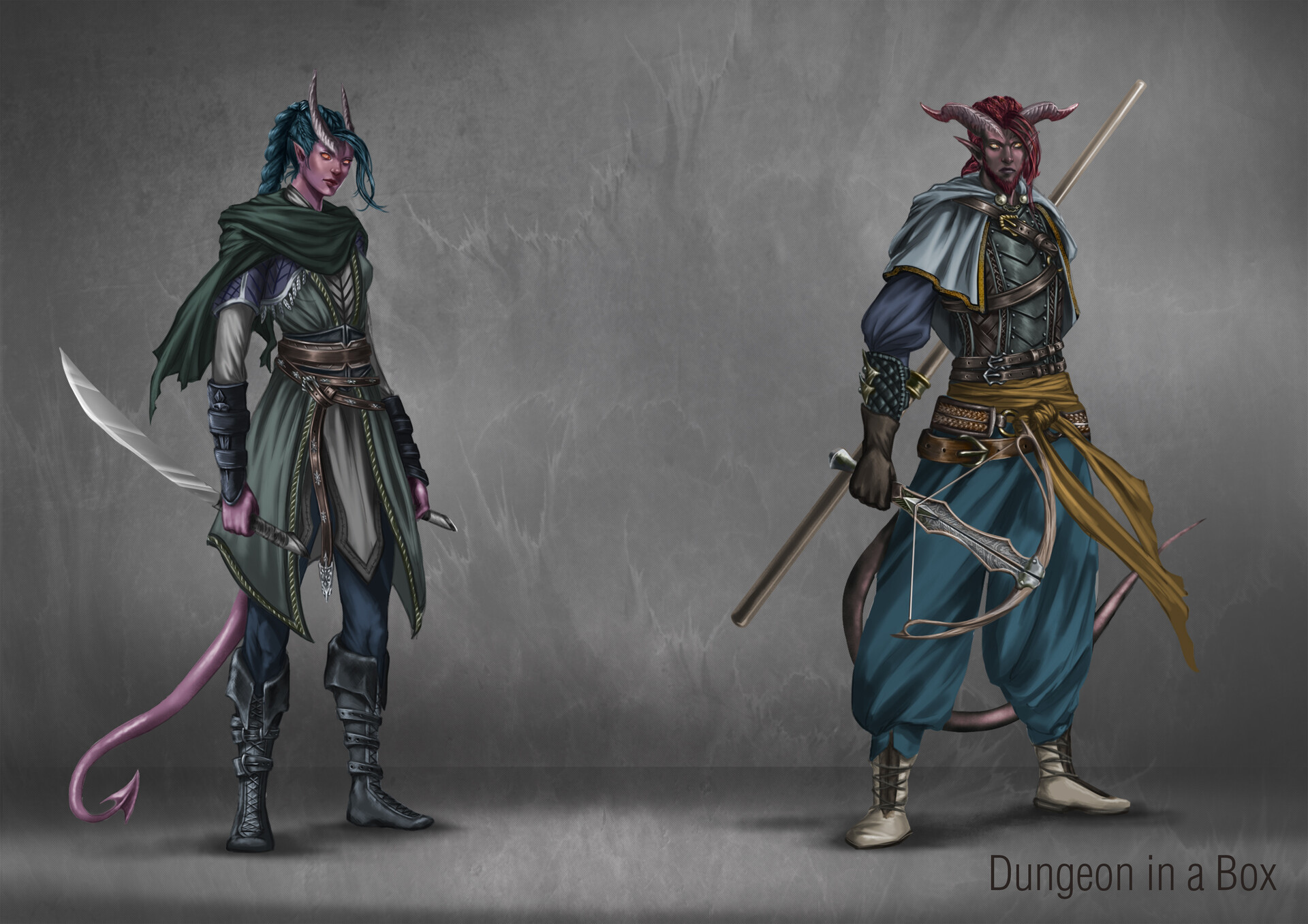 ArtStation - Tiefling Rogue