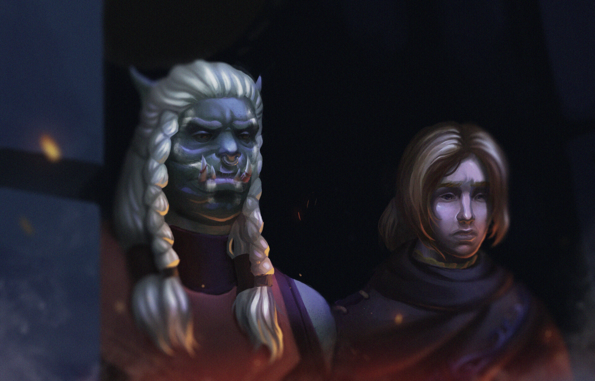 ArtStation - Anduin and Saurfang