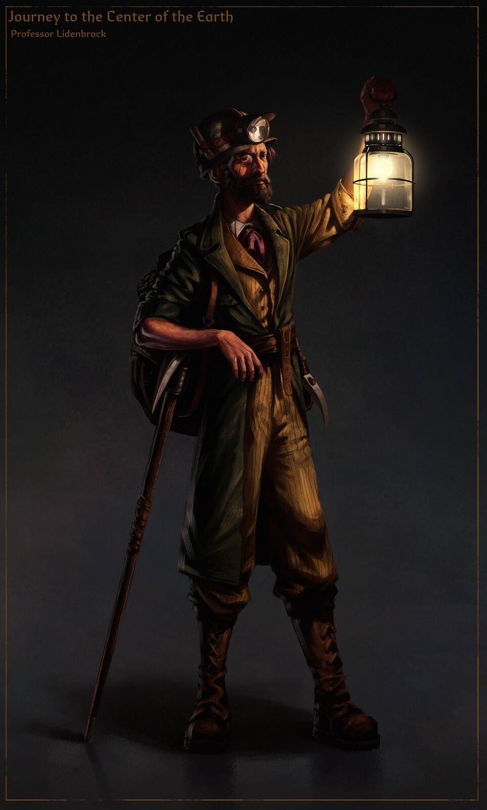 FévrierG - Professor Lidenbrock - Journey to the center of the Earth
