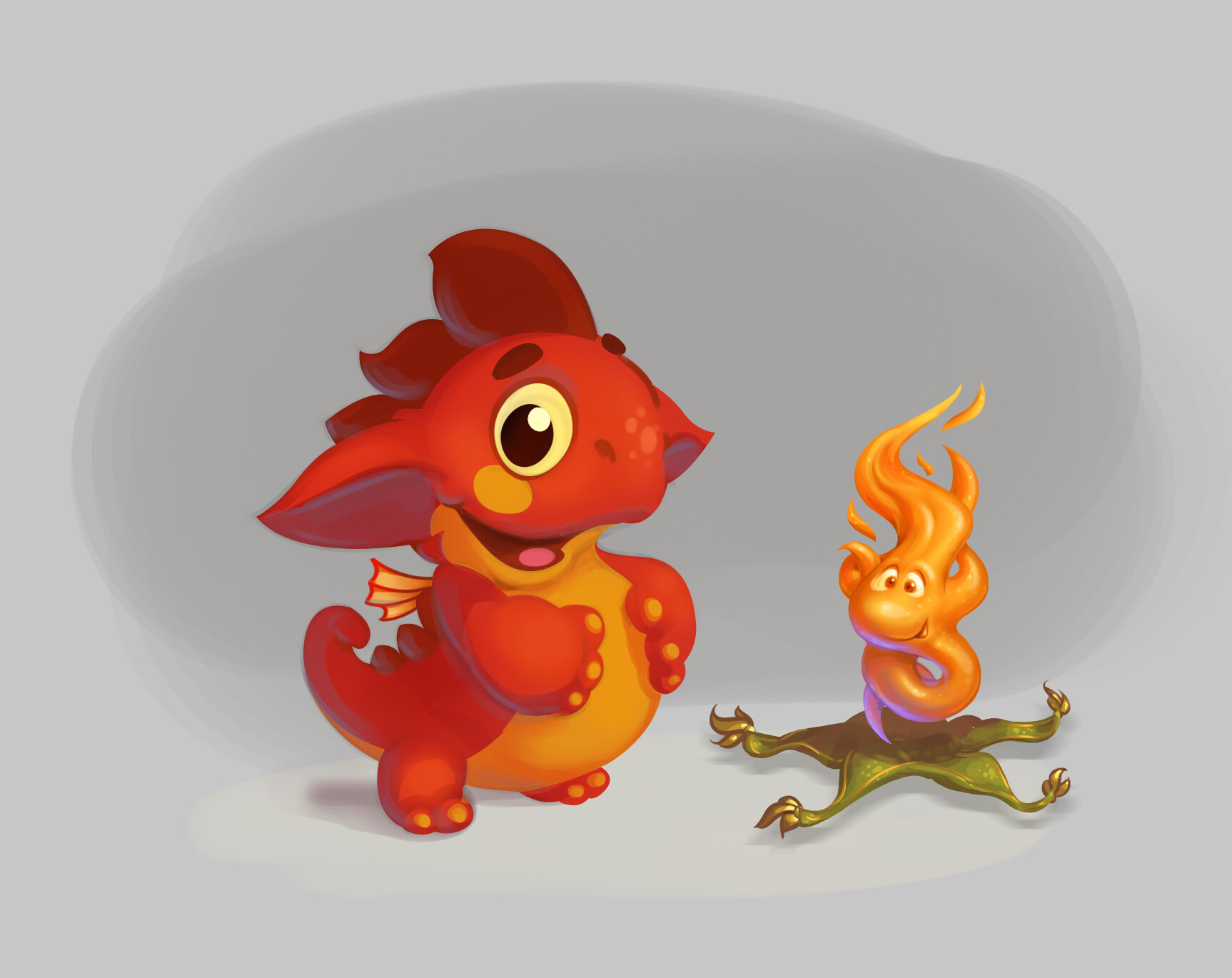 ArtStation - Little Dragon