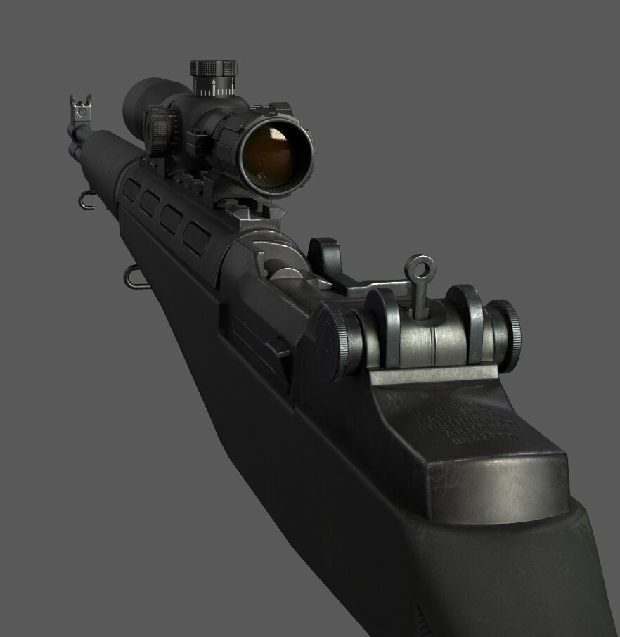 Charles Lawrence Gerodias - Modern M1 Garand w/ Scope