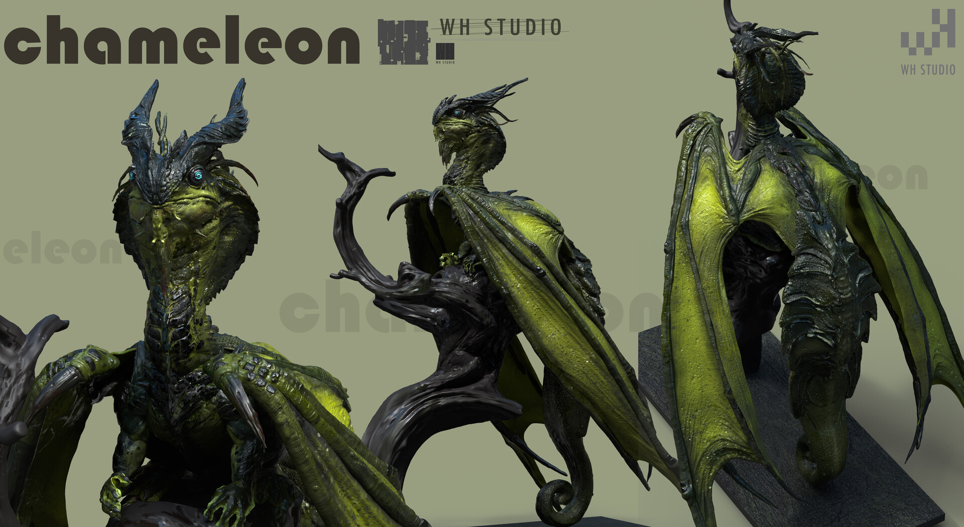 ArtStation - chameleon