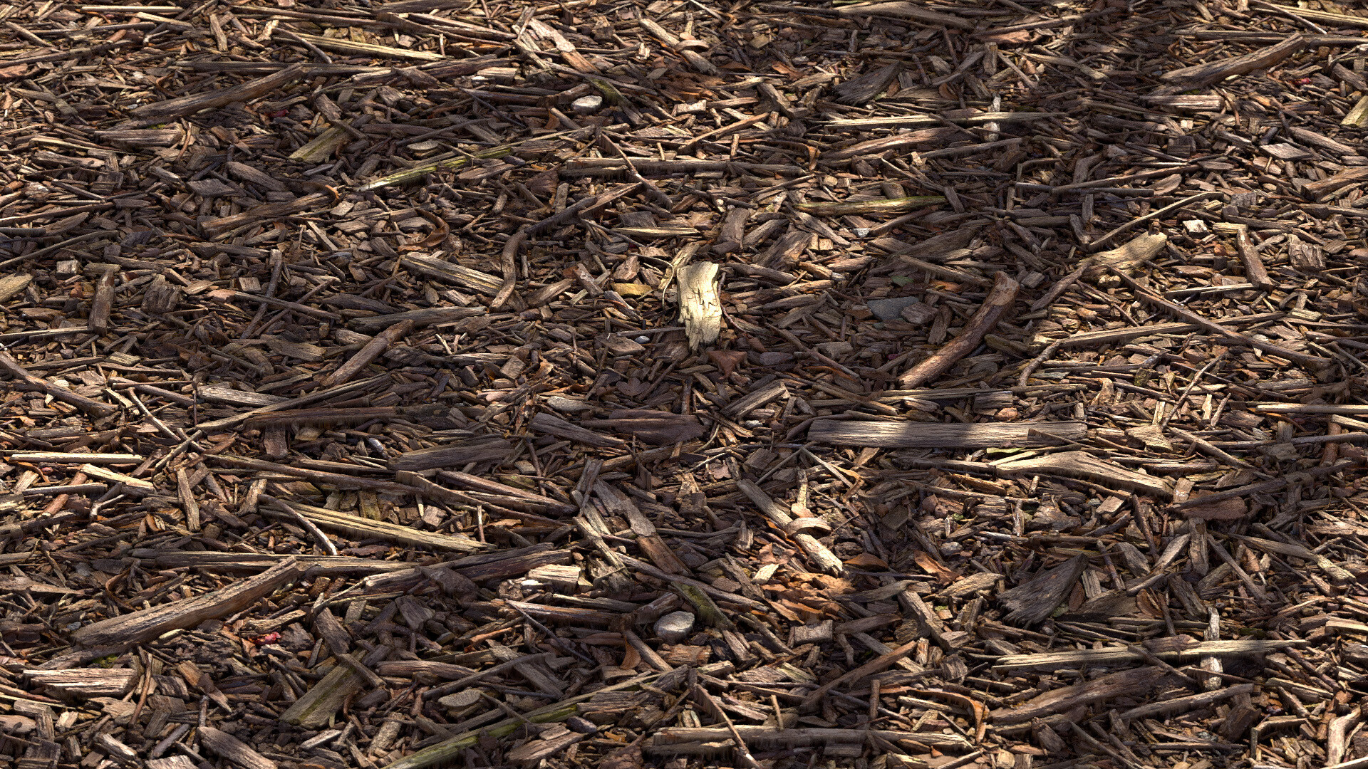 3D Scanned Textures - 2 Free Bark Mulch Materials | Photoscanned