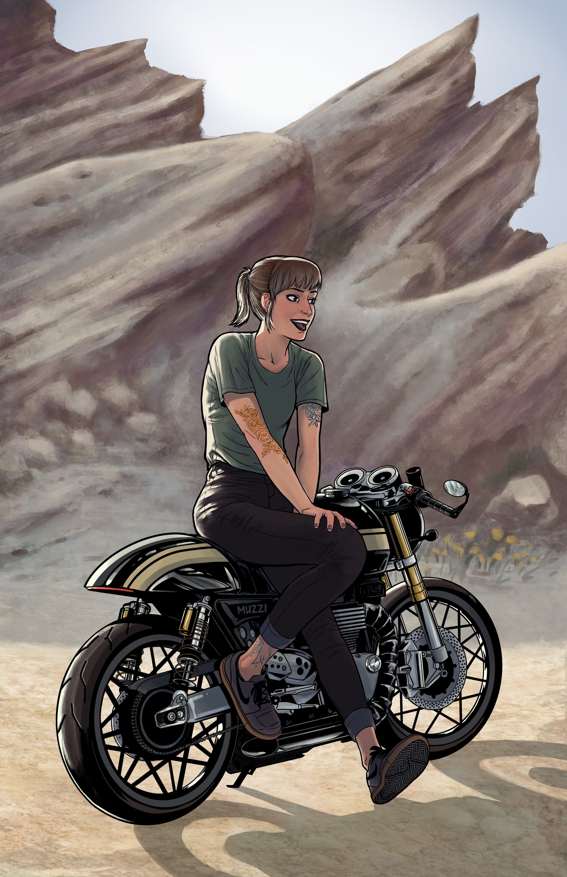 ArtStation - Cafe Racer