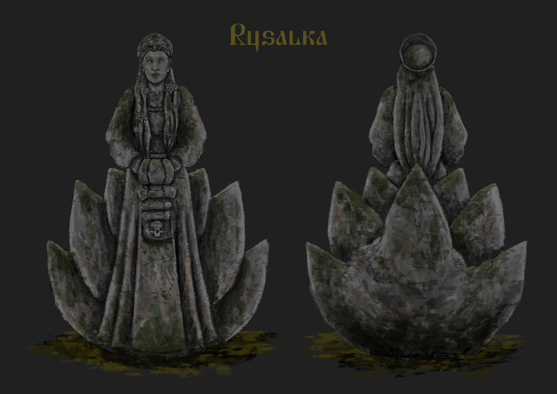 ArtStation - Rusalka statue