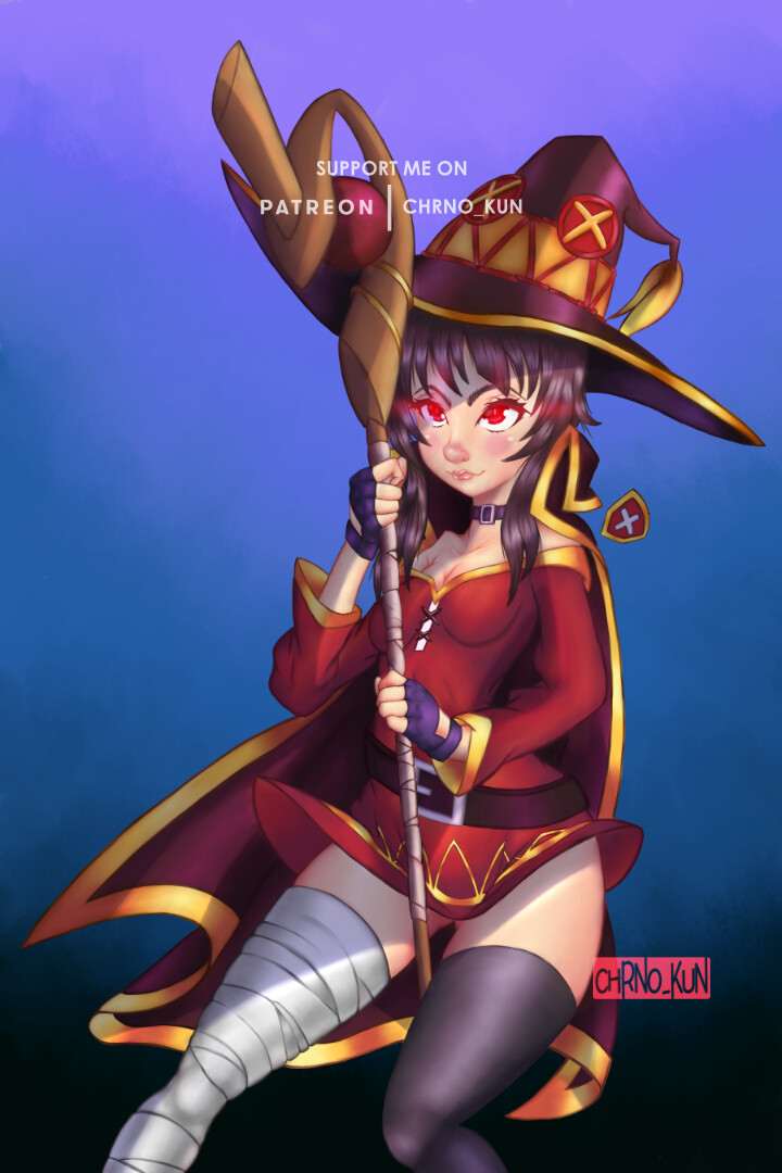 ArtStation - The Megumin explosion (Ver. 02)