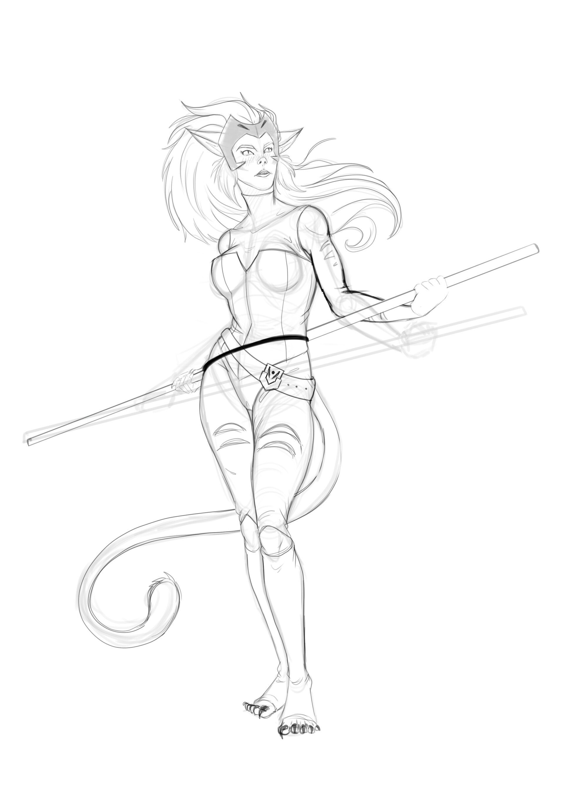 she ra catra coloring pages