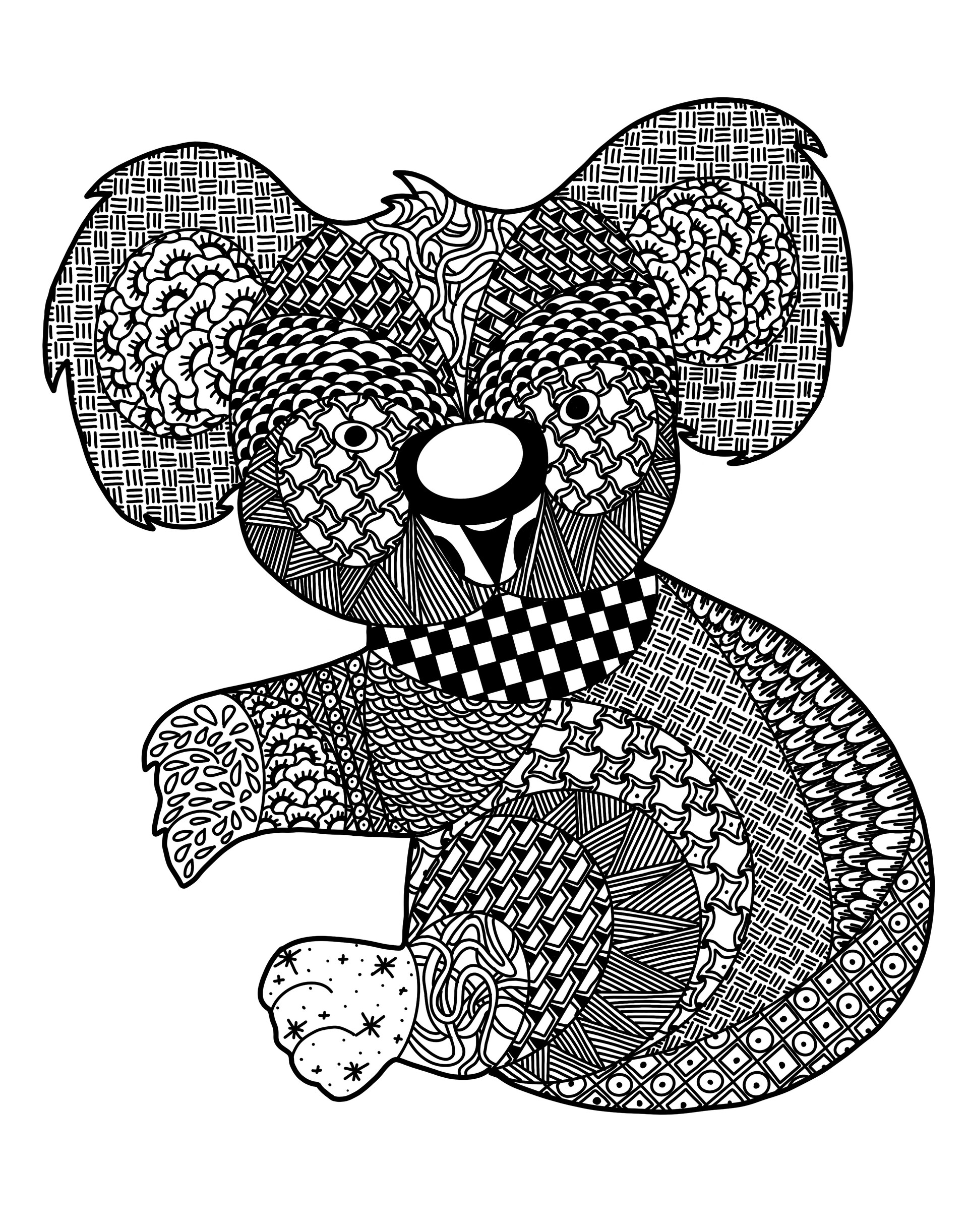 ArtStation - Zentangle colouring app