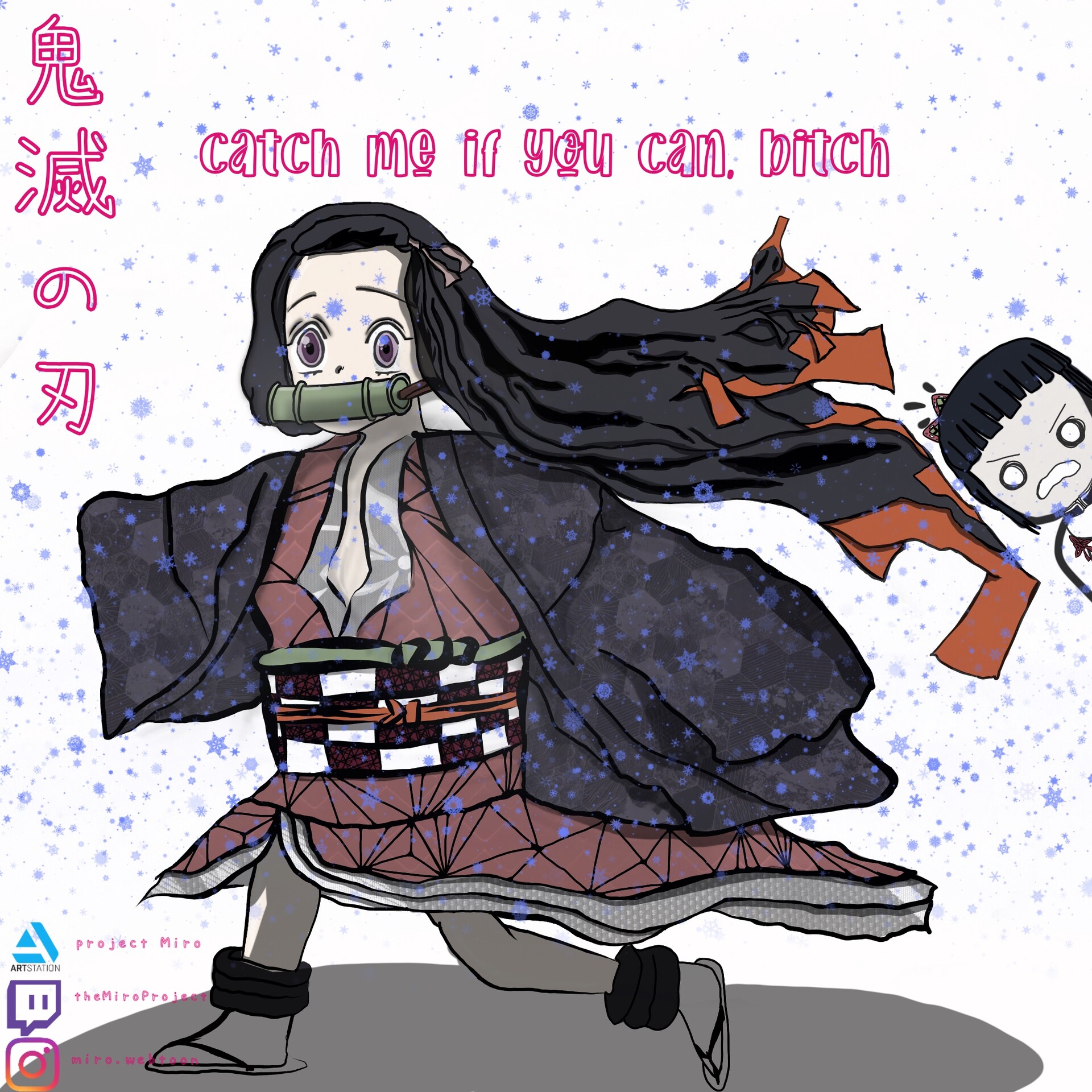 ArtStation - Smol Nezuko