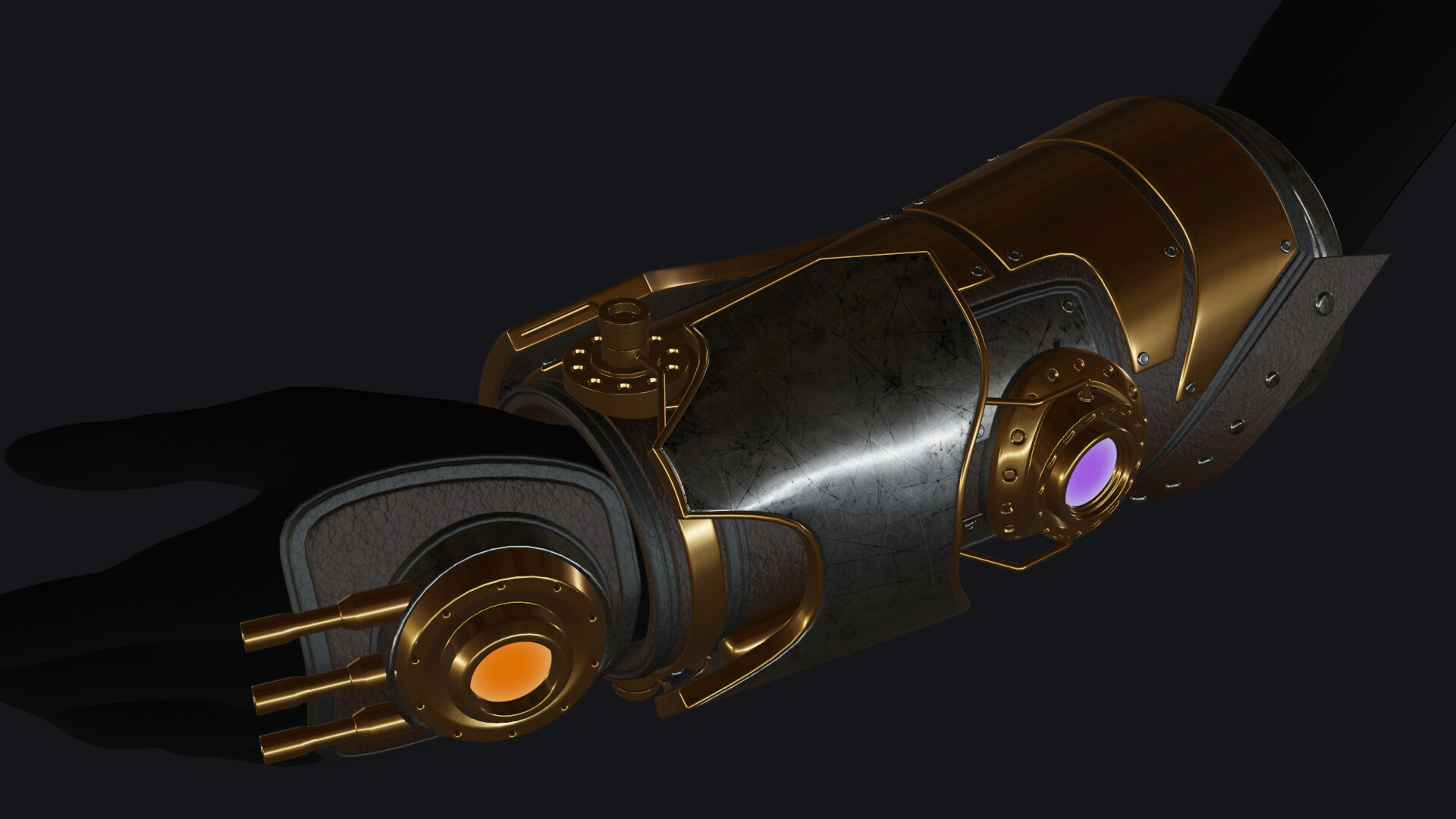 ArtStation - Steampunk Gauntlet