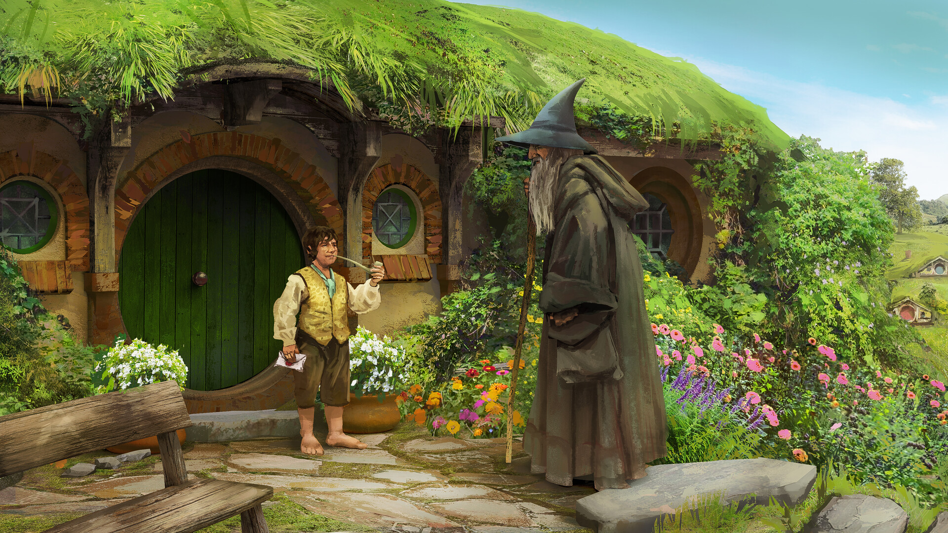The Shire Wallpaper