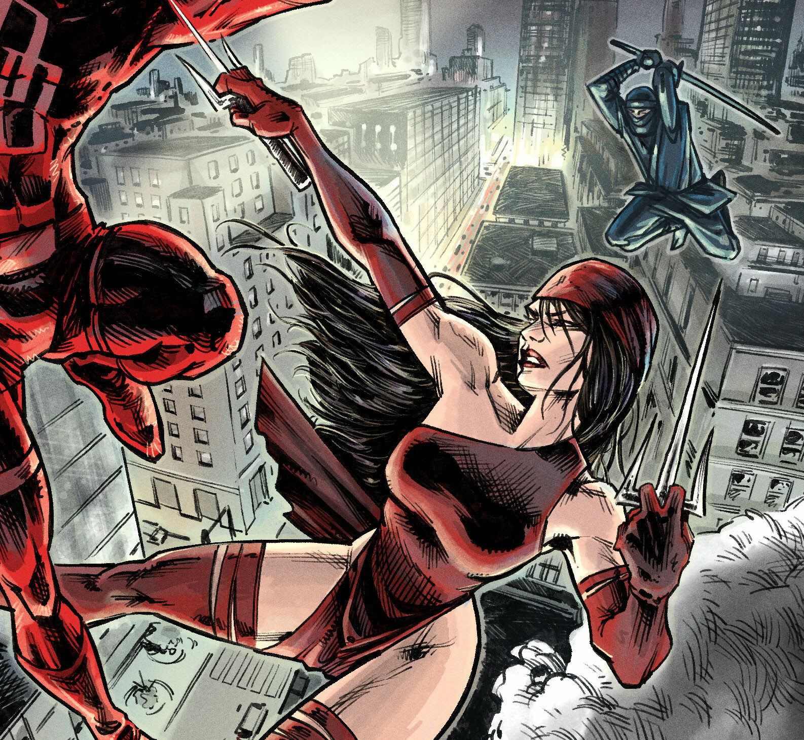 Daredevil Vs Elektra Fight Scene