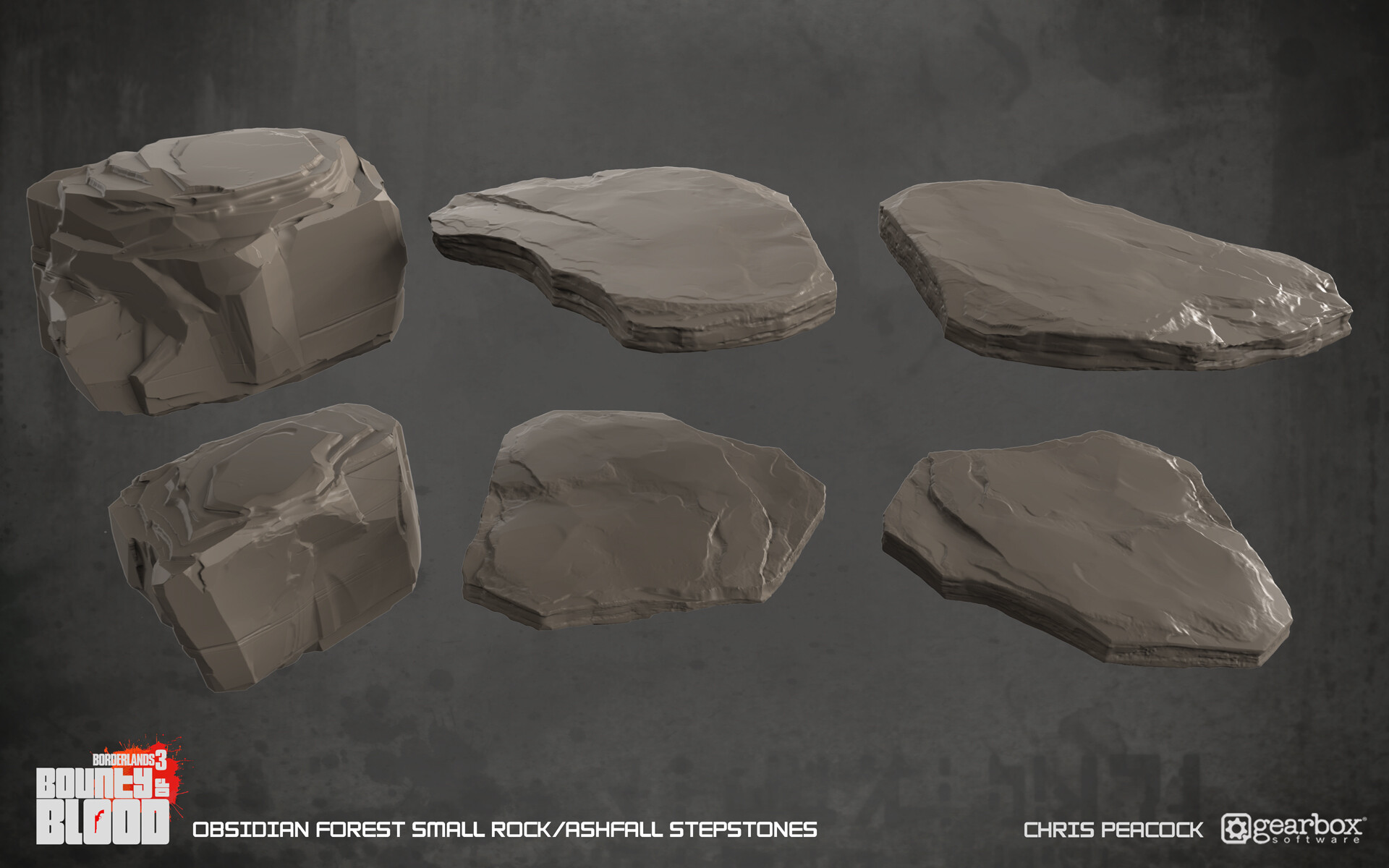 Chris Peacock - Borderlands 3 Bounty of Blood- Rock Work