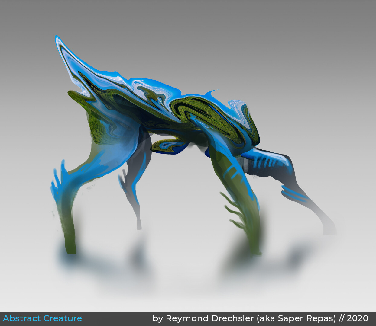 ArtStation - 4-legged Doodle Creatures