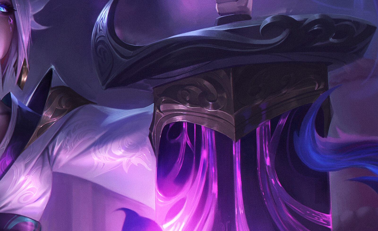 Chengwei Pan - Spirit Blossom Riven Splash art for League of Legend