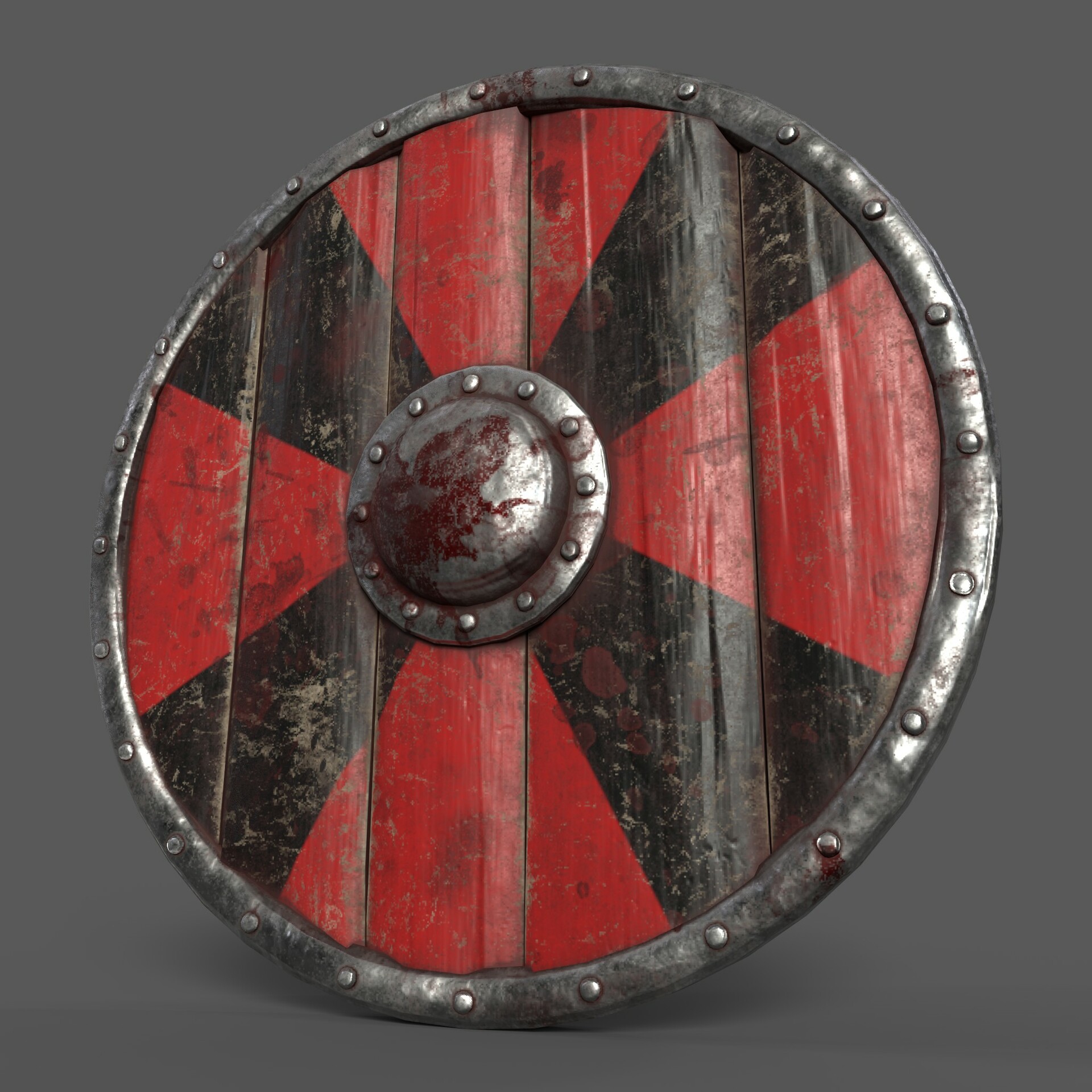 ArtStation - Old Viking Shield