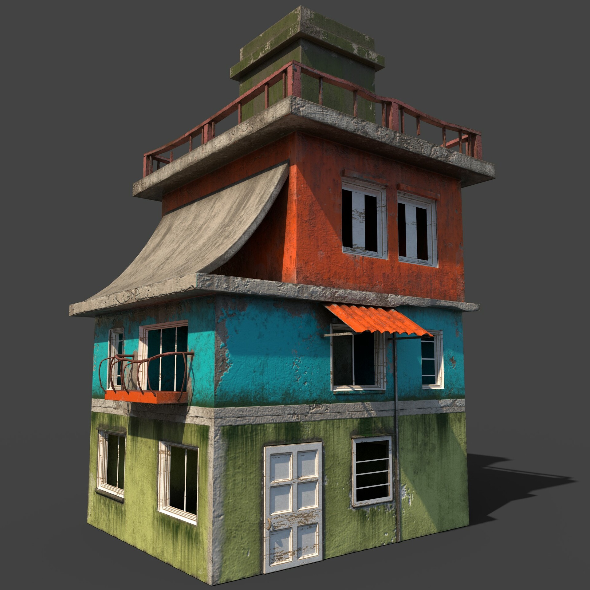 ArtStation - Pubg Building