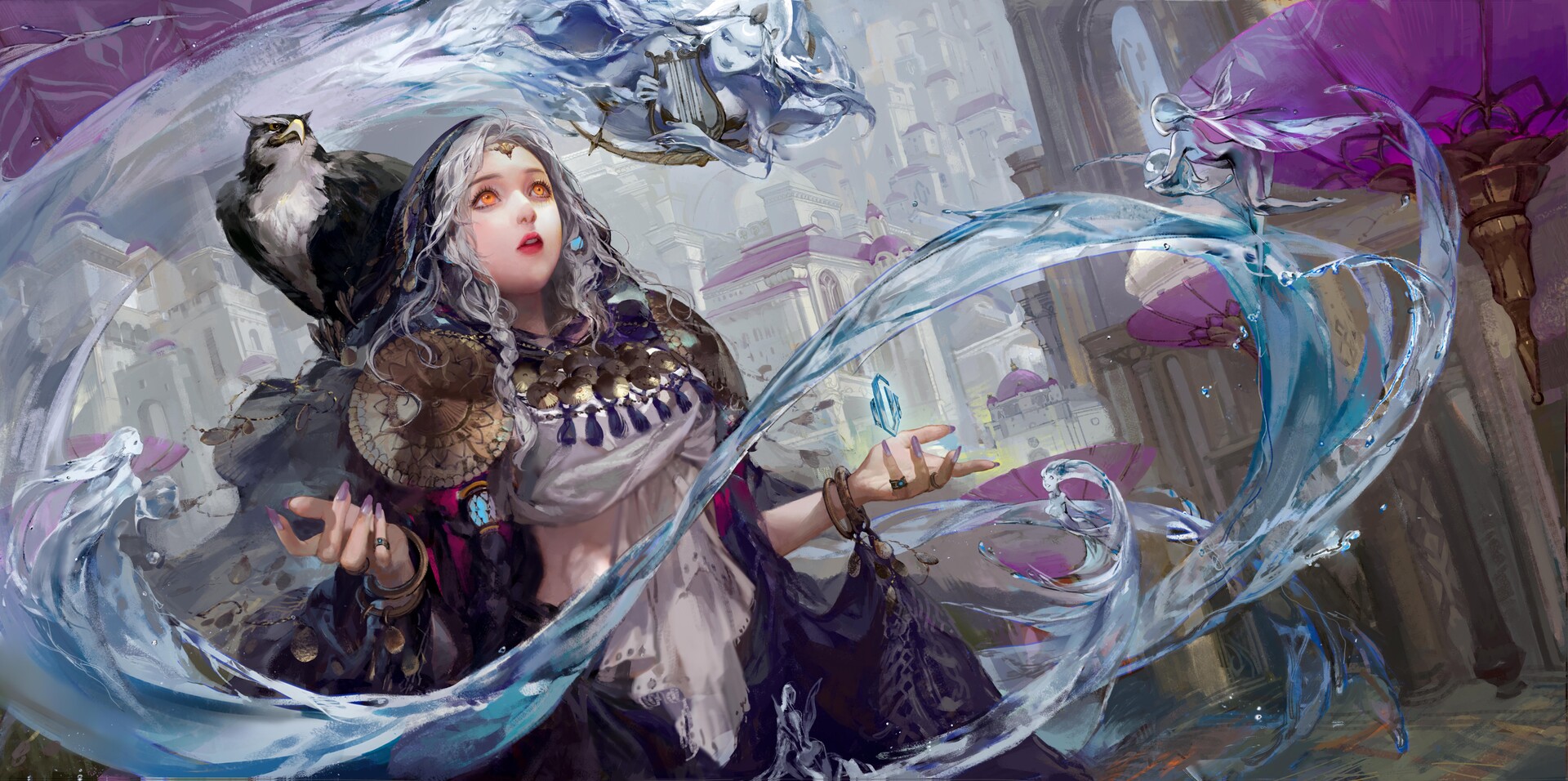 ArtStation - Elven sanctuary