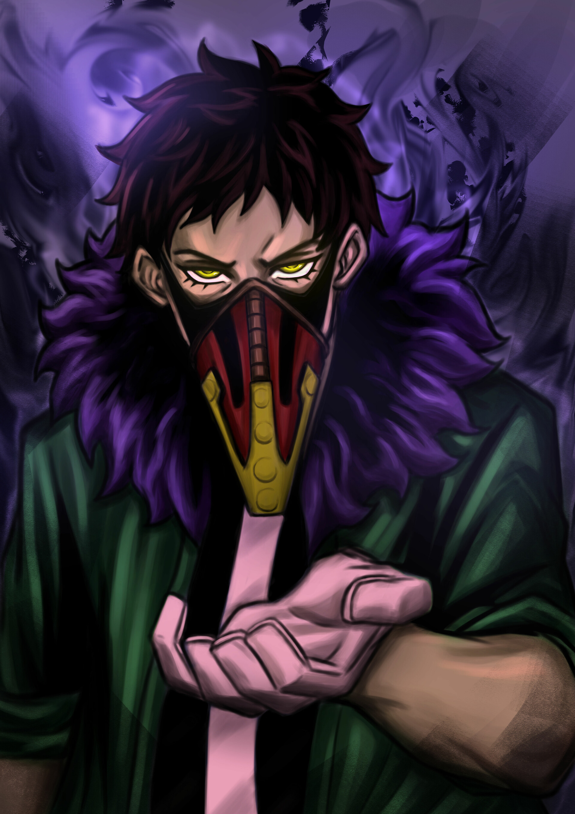 ArtStation - MHA OVERHAUL take my hand and join me ...