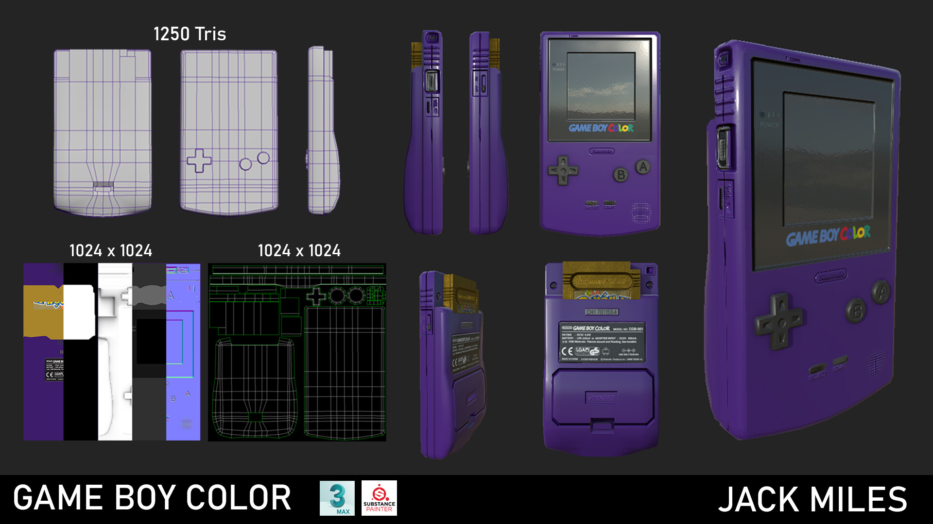 ArtStation - Gameboy Color