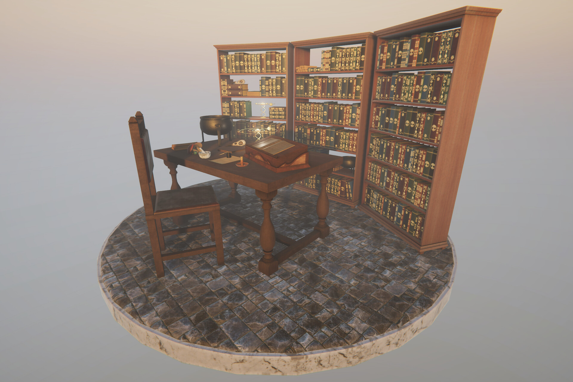 ArtStation - Wizard's room