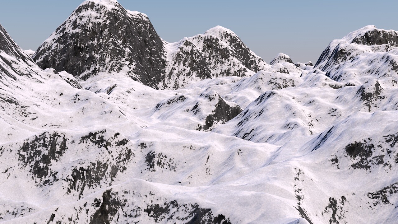 ArtStation - Snow Render