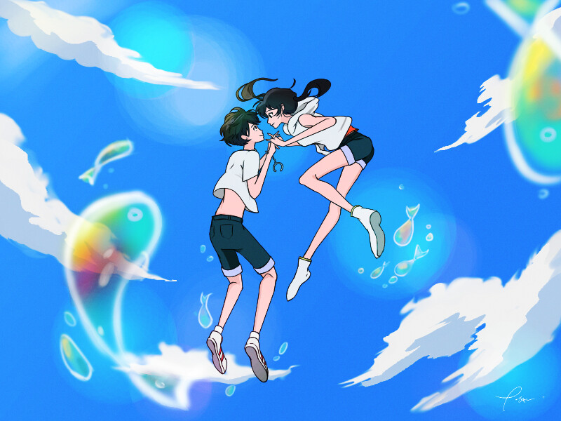 ArtStation - Tenki no Ko 天気の子: Grand Escape