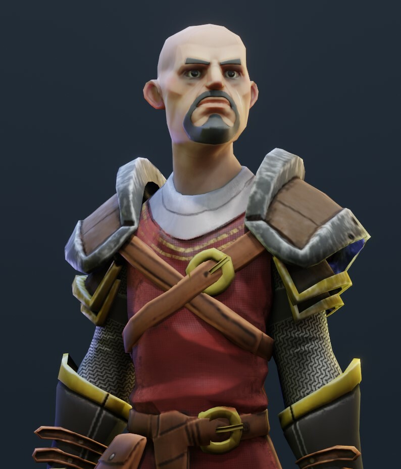 ArtStation - Low poly stylized character
