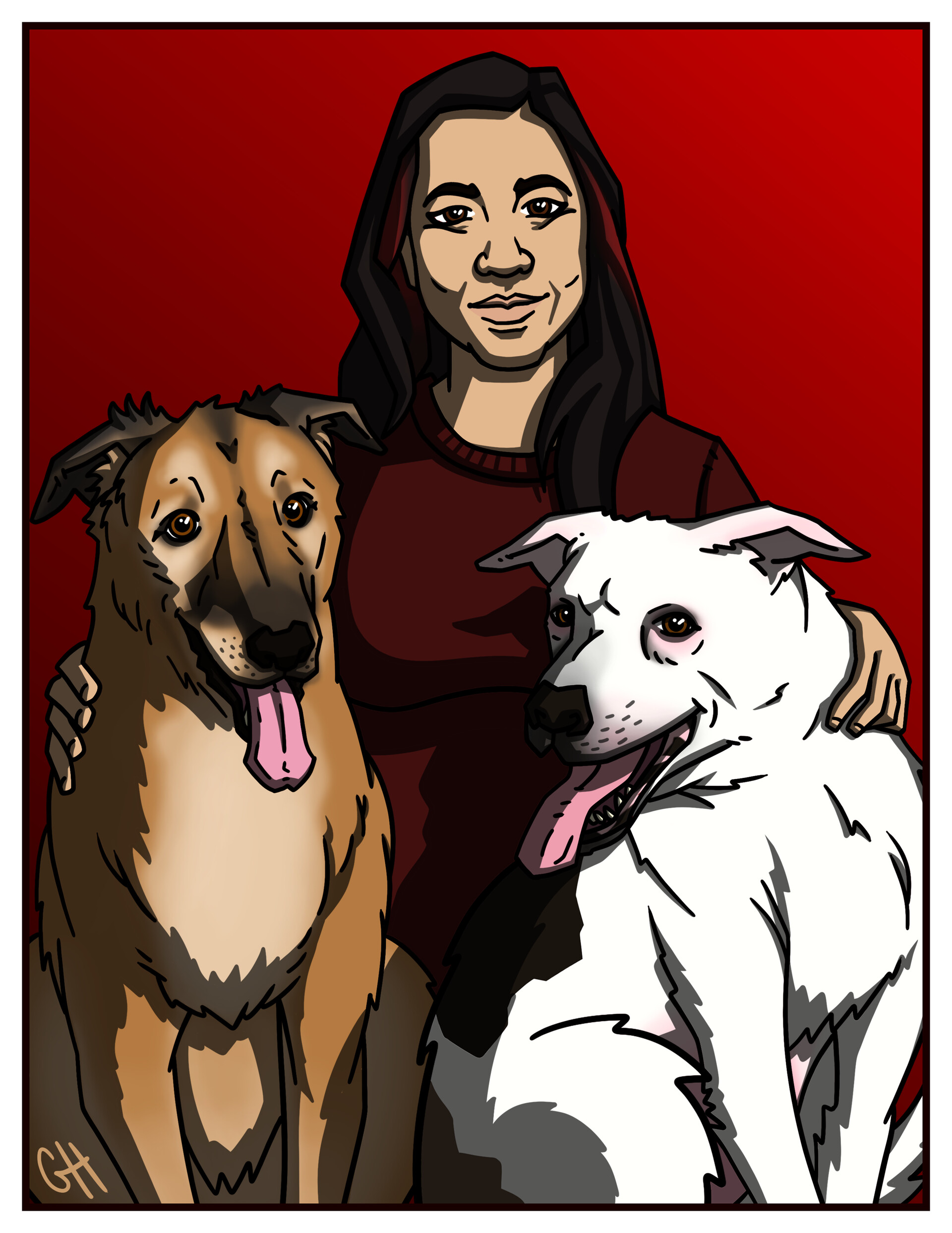 ArtStation - Dog Mom