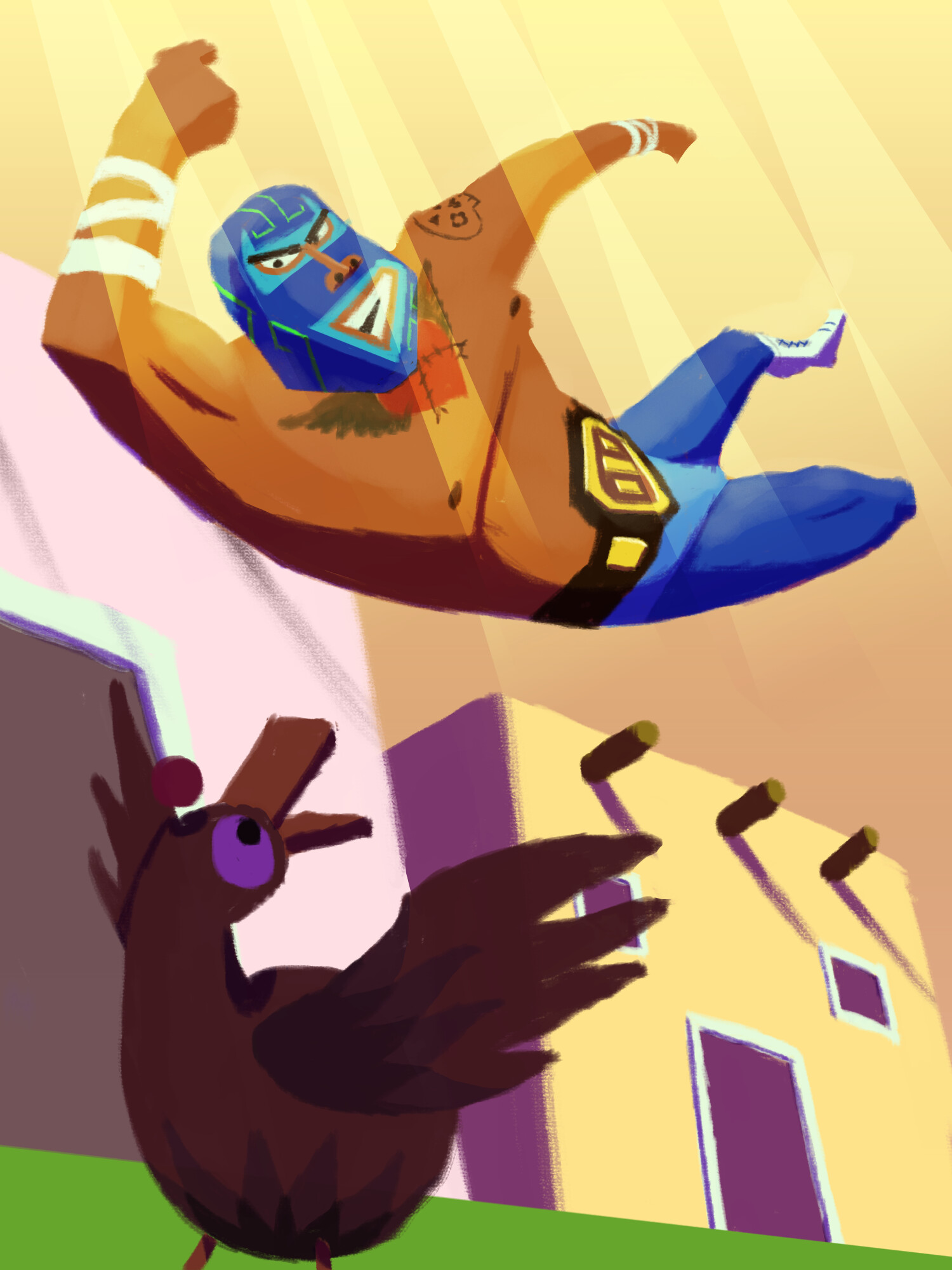 ArtStation - Guacamelee Fan Art