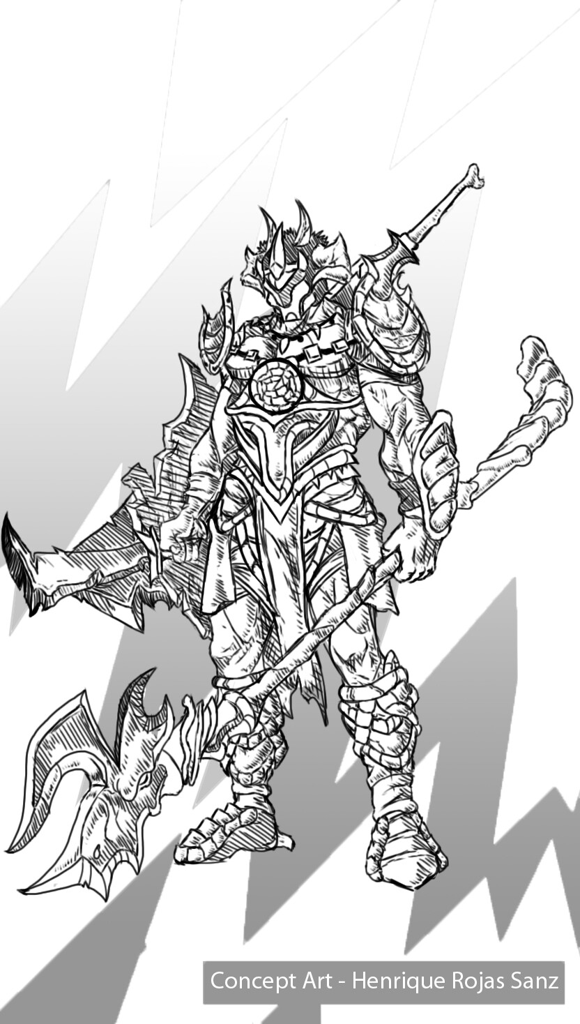 dragon slayer coloring pages