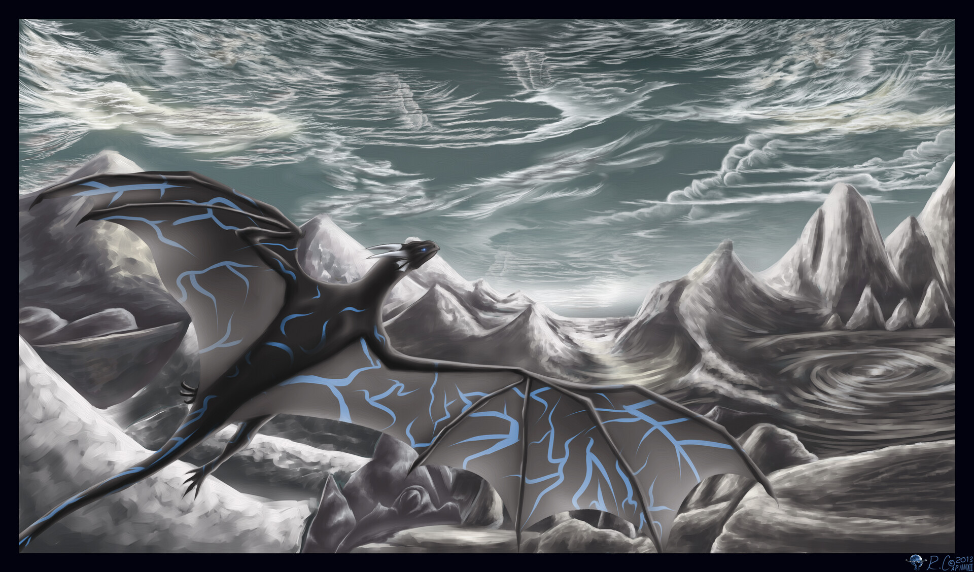 ArtStation - Flight of the Northern Dragon