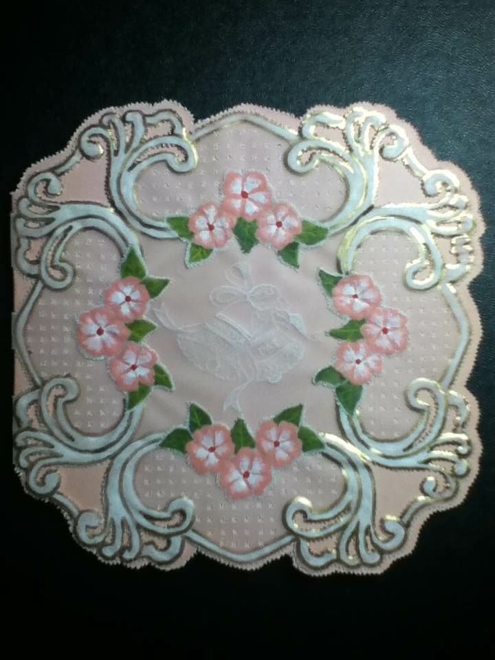 ArtStation - Hand-made embossed parchment wedding card