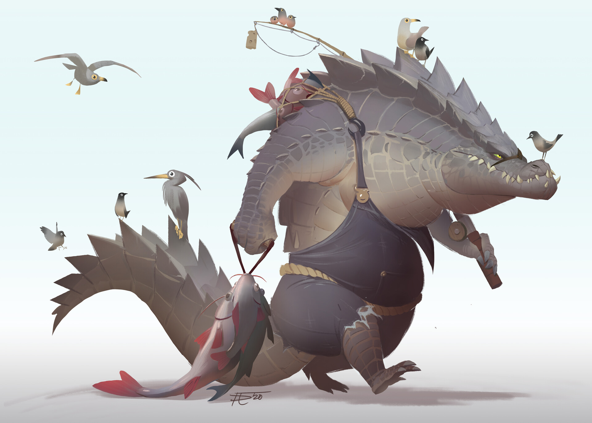 ArtStation - Fishmonger