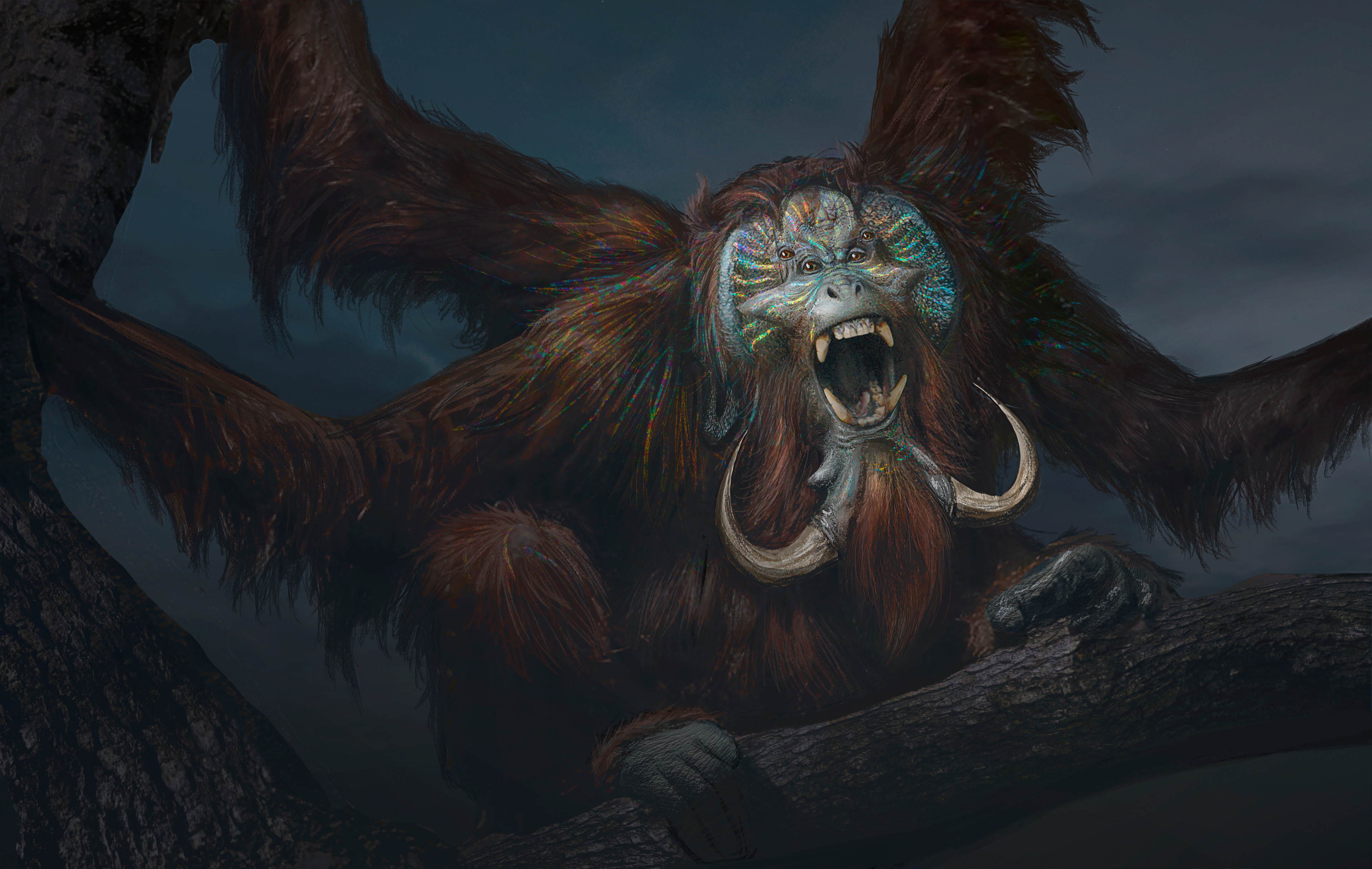 The jungle guardian by José Luis Islas López : r/ImaginaryBeasts