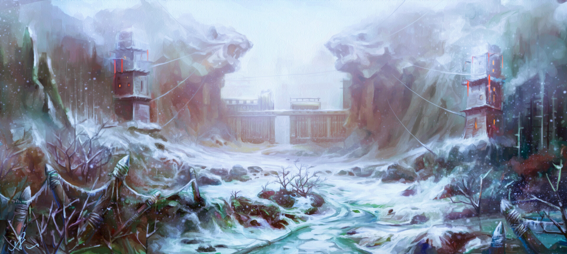 ArtStation - Hulao Pass