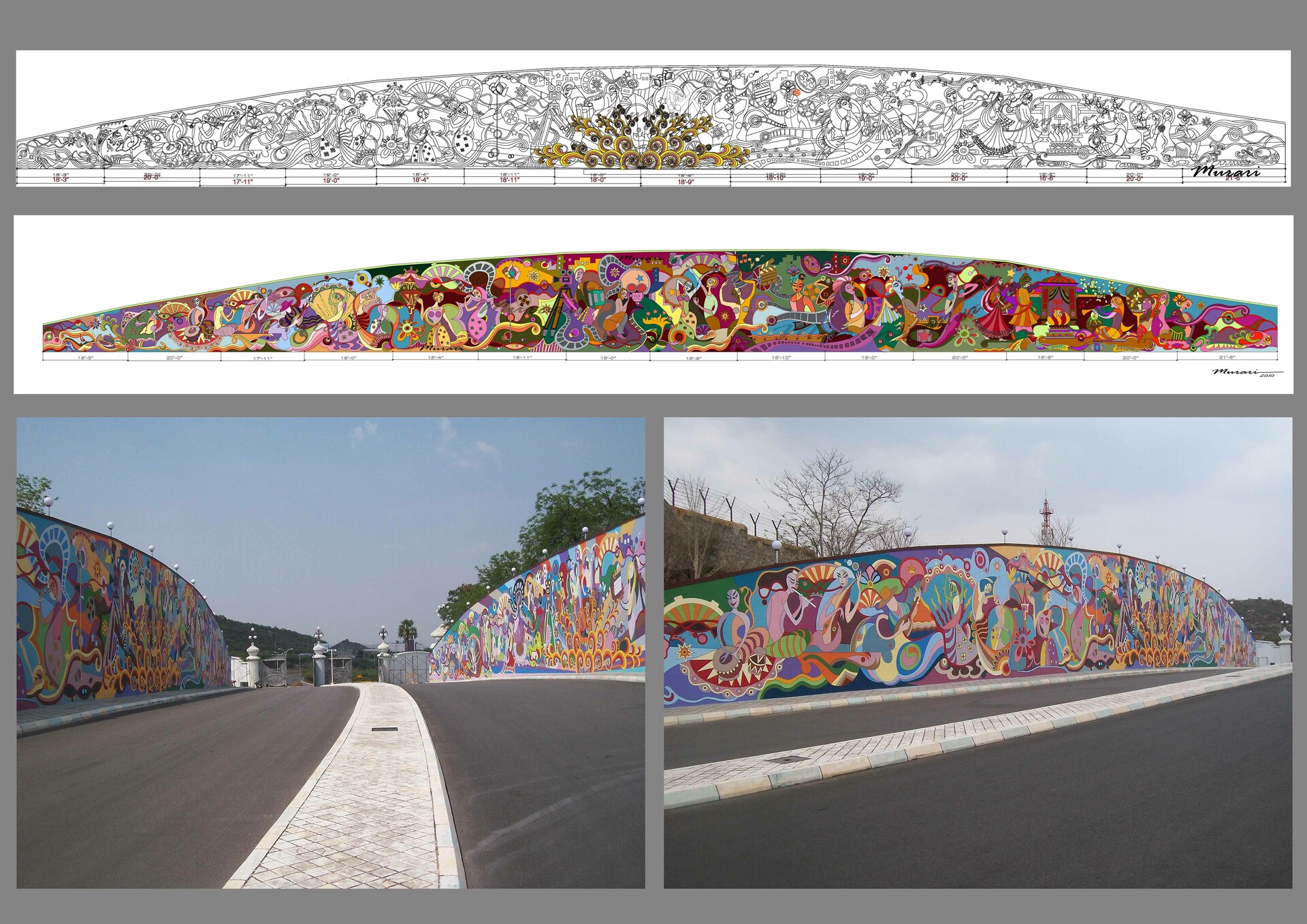 ArtStation - Mural design at