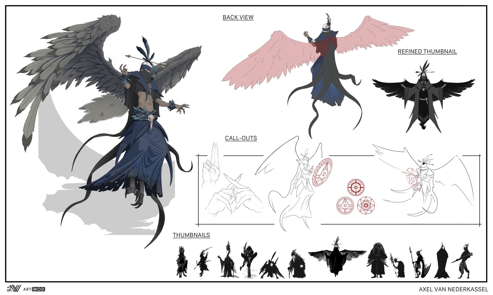 ArtStation - Art-Wod Summer bootcamp character design.