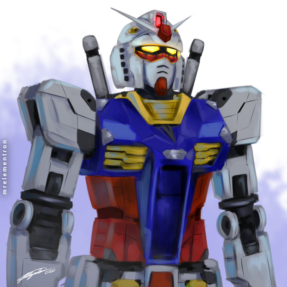 ArtStation - RX-78-2 (Yokohama ver.)