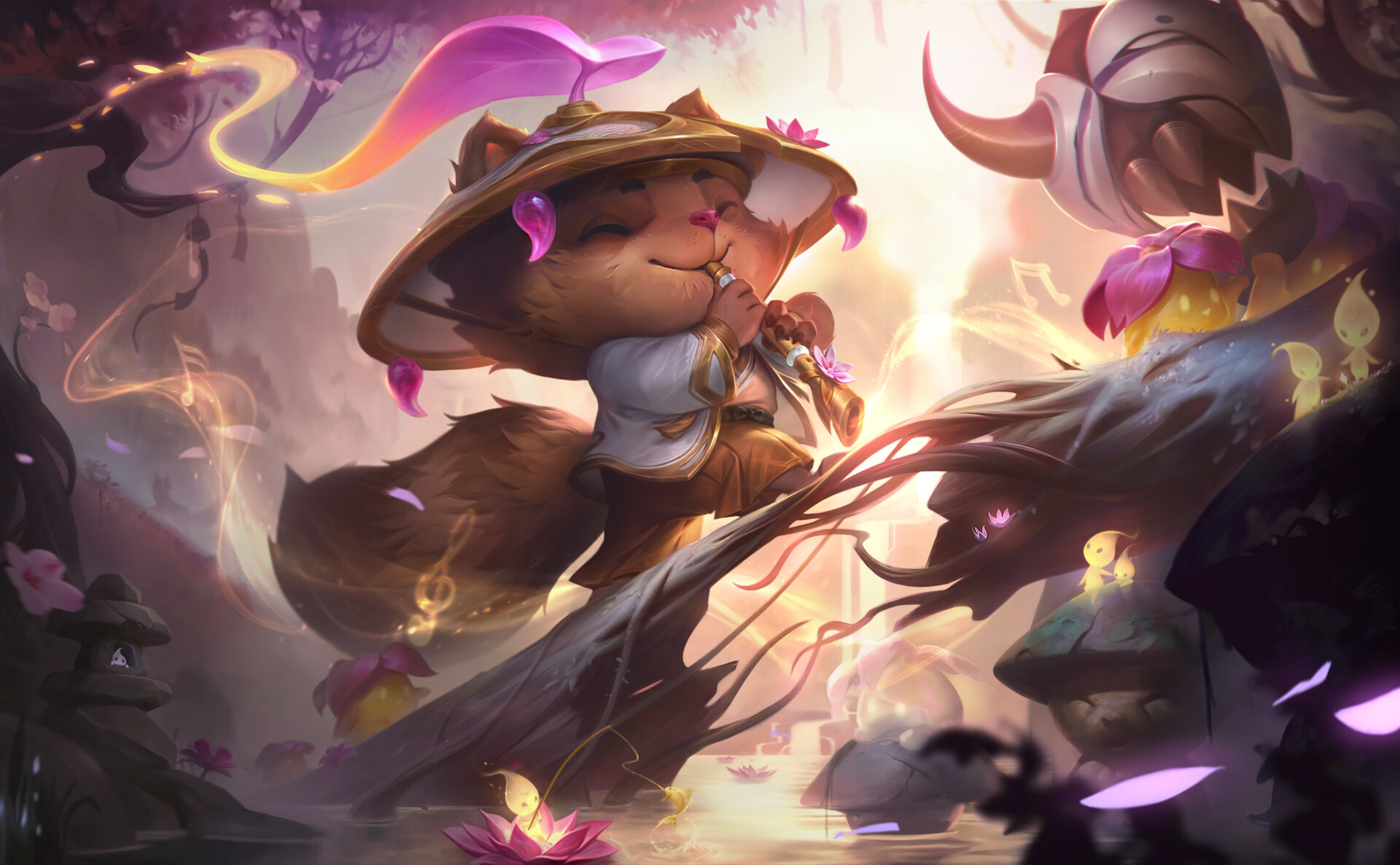 ArtStation - Spirit Blossom Teemo Prestige Splash