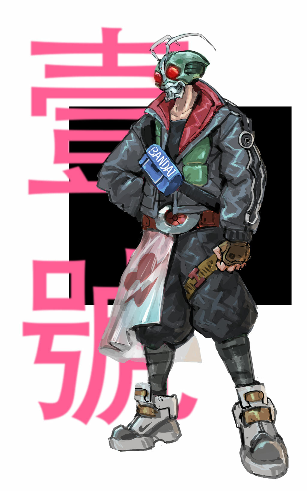 ArtStation - kamen rider man -first