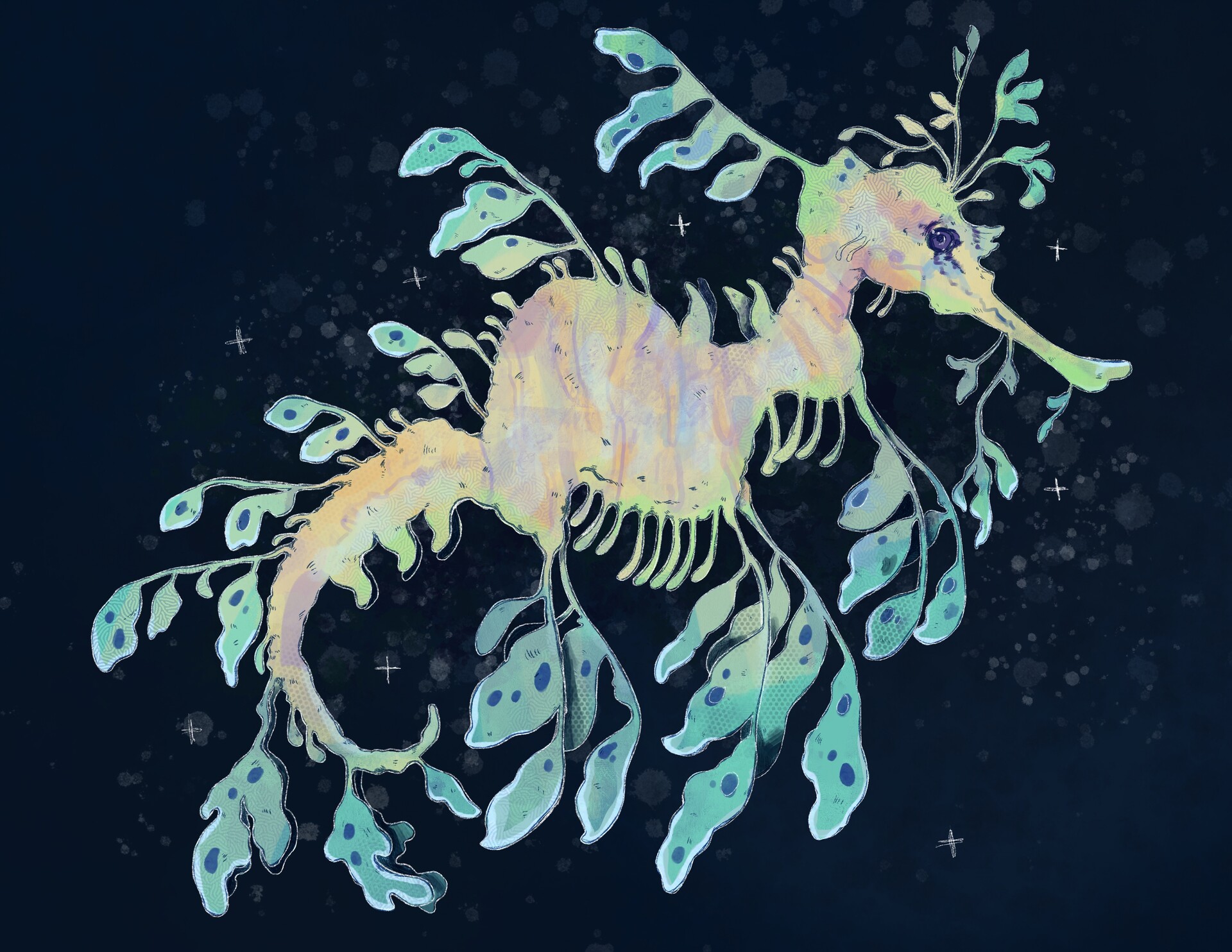 ArtStation - Leafy Sea Dragon