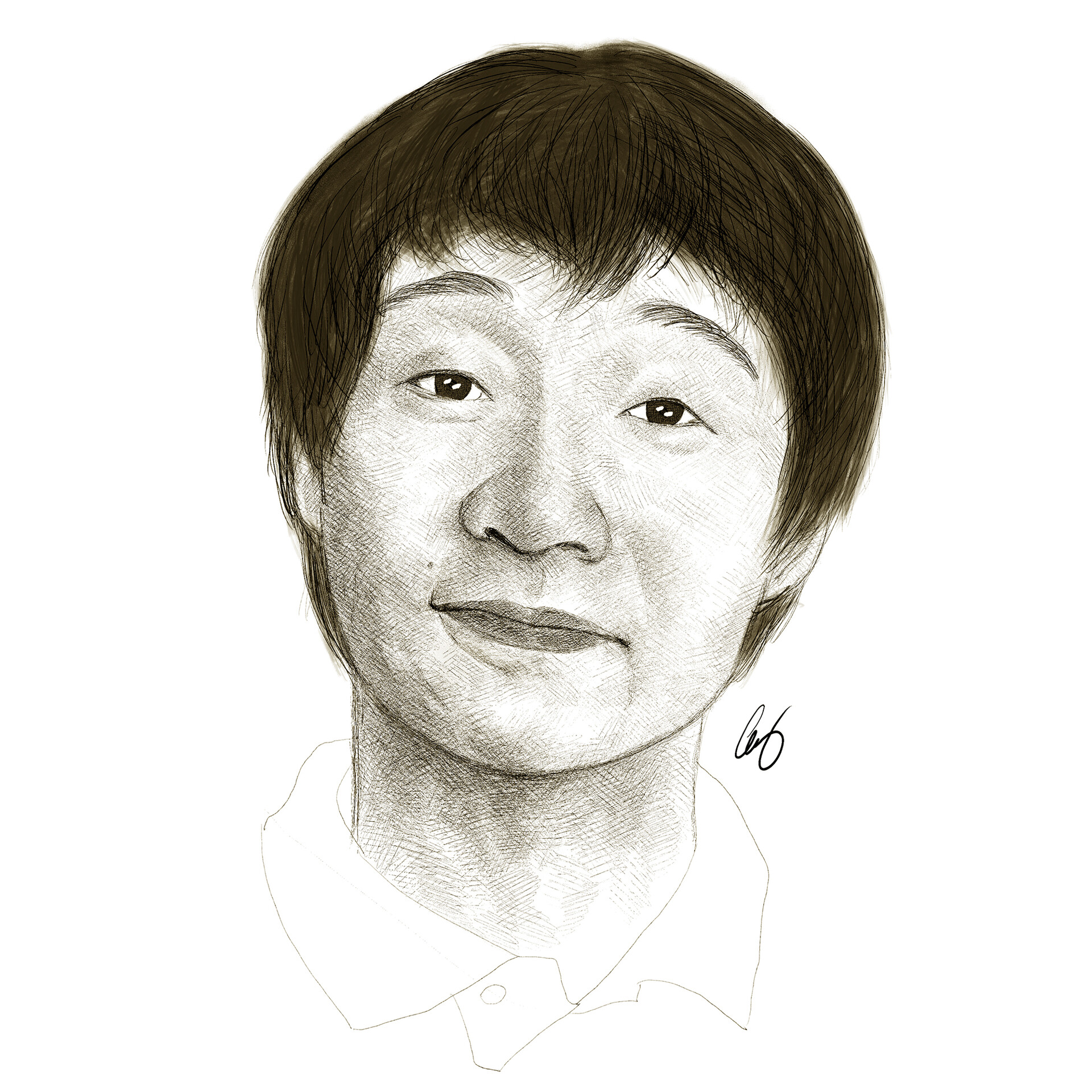 ArtStation - Nigel Ng as Uncle Roger - Portrait Sketch