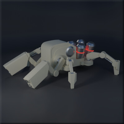 ArtStation - Kotor II Mining Droid (desk prop)