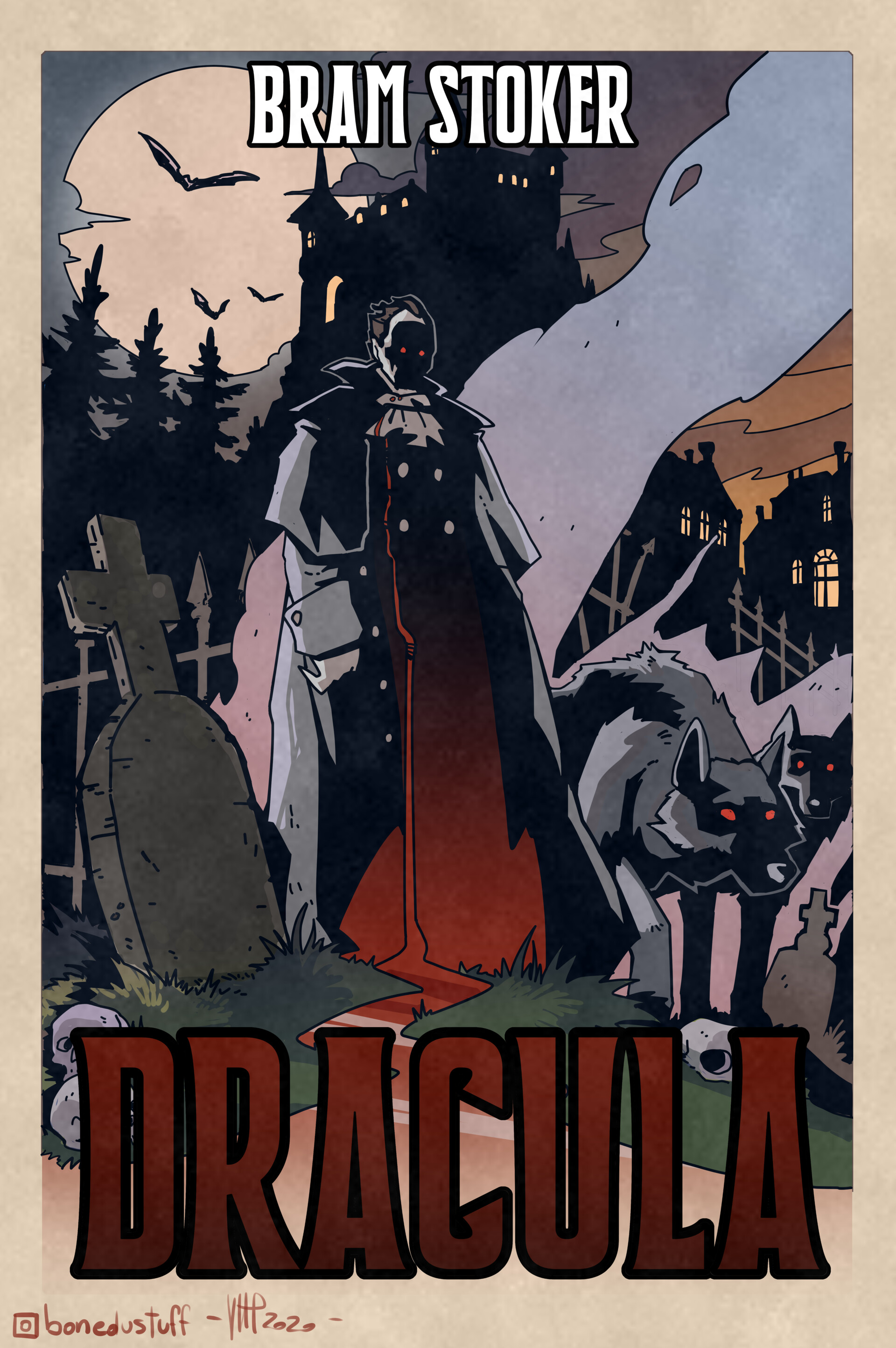 ArtStation - Dracula illustration
