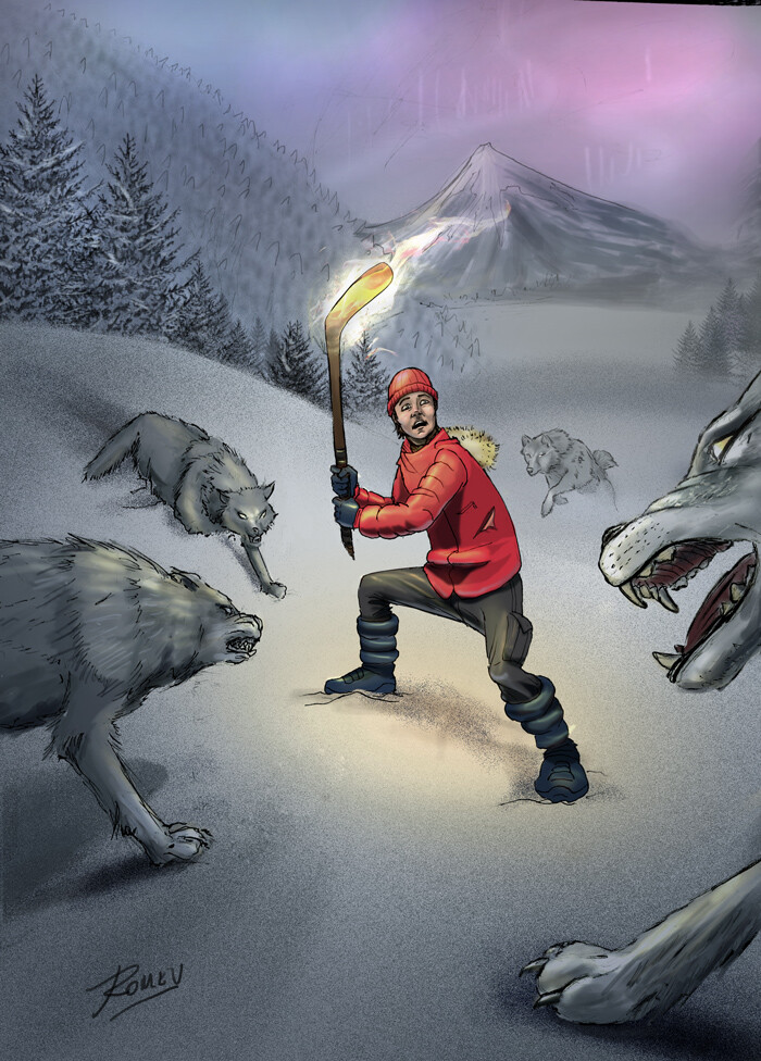 ArtStation - Peter and the Wolves